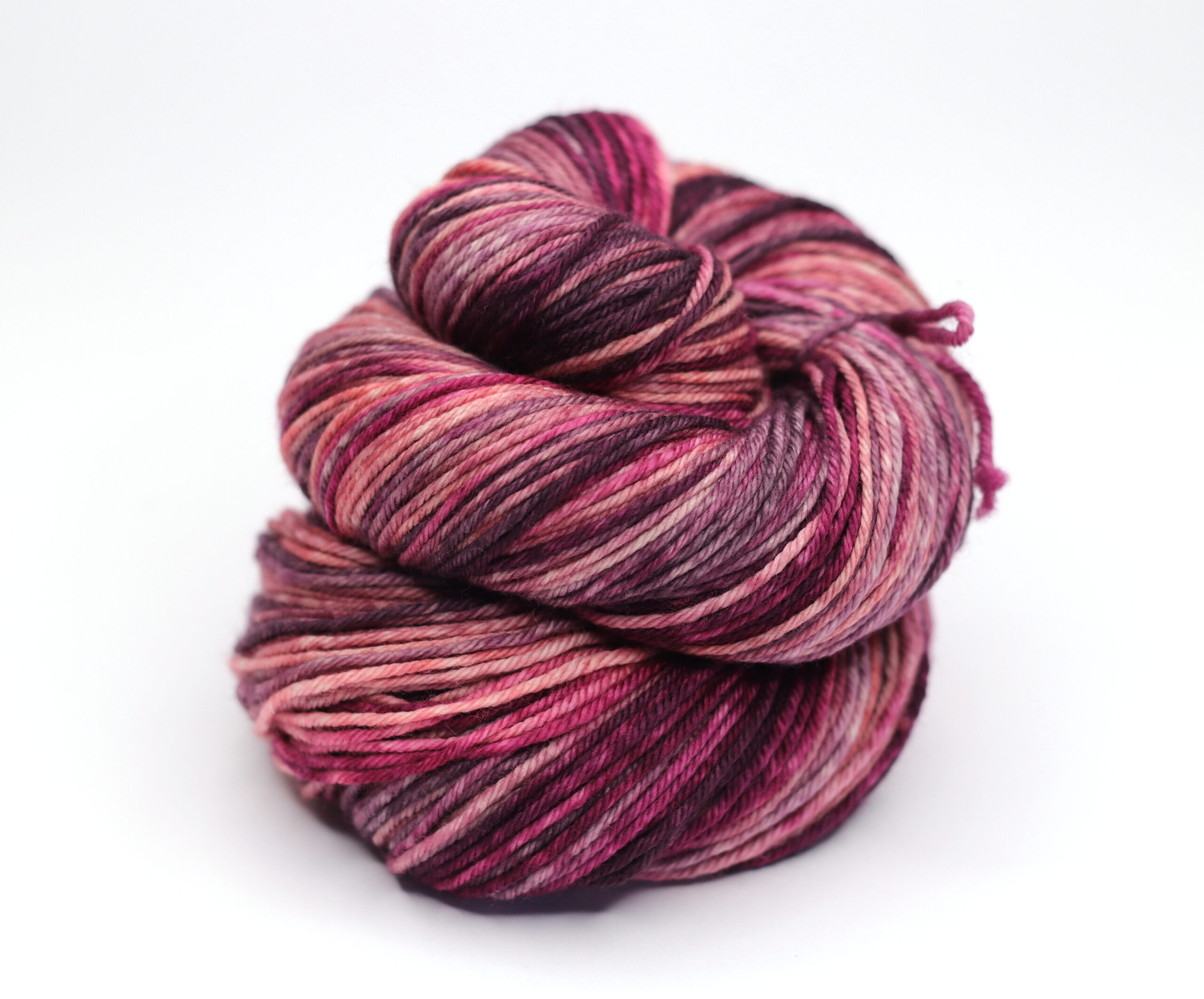 TUPTUP – hand dyed yarn – merino “repeat gradient” – H08 Plum Jam ...